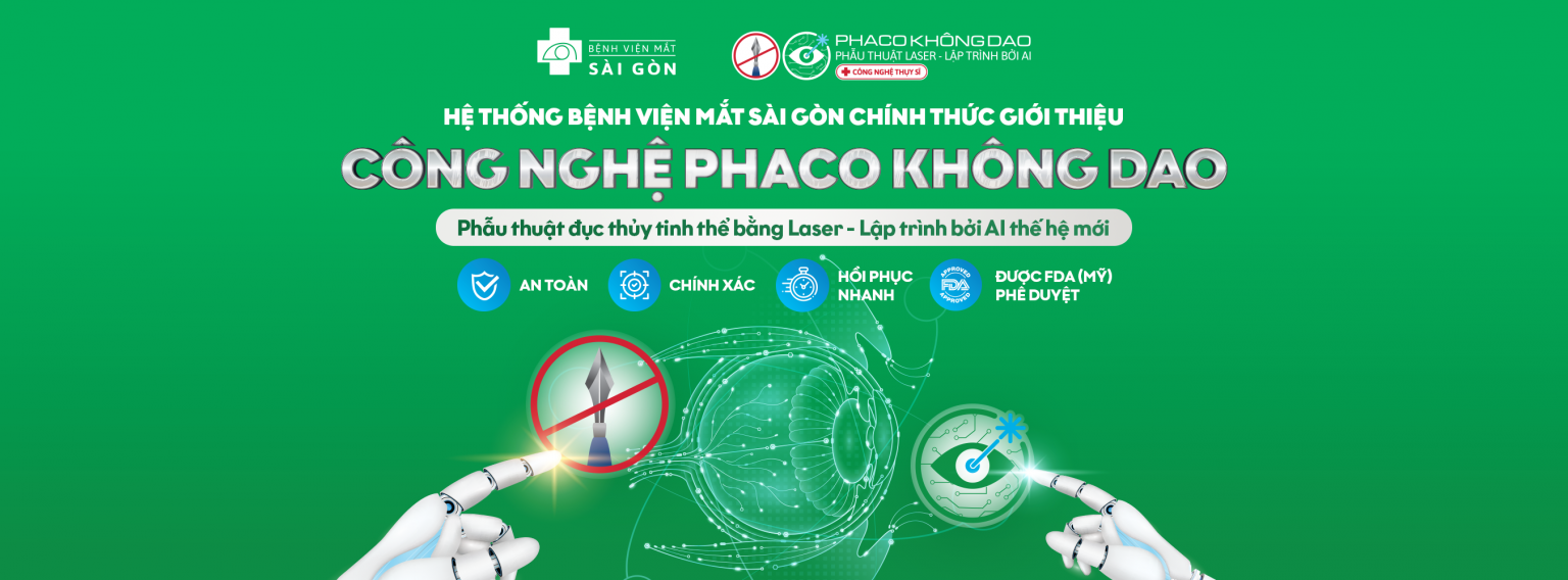 Hệ thống Bệnh viện Mắt Sài Gòn chính thức triển khai công nghệ PHACO ...